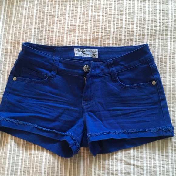 Shorts | Royal Blue Jean Shorts | Poshmark